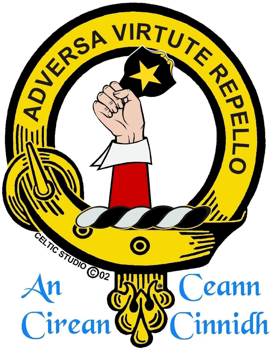 Denniston Coat of Arms: Family Clan Crest, Motto – Celtic Studio