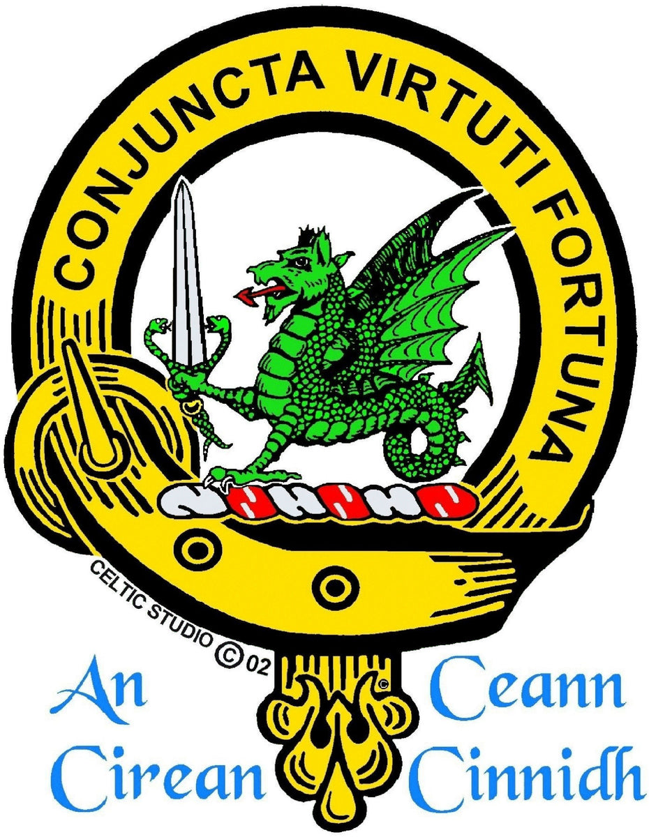 MacBeth Coat of Arms: Family Clan Crest, Motto – Celtic Studio
