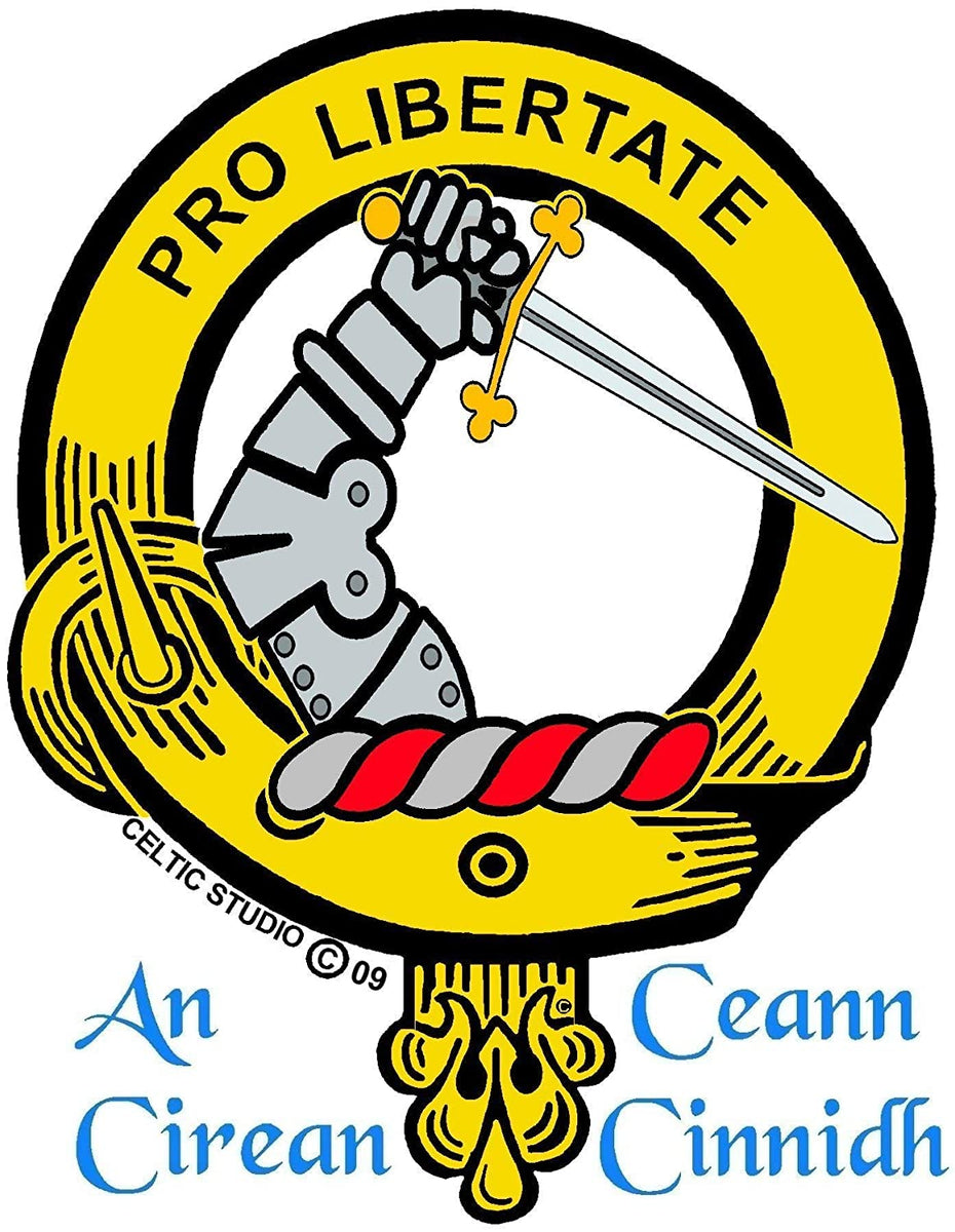 Wallace Coat of Arms: Family Clan Crest, Motto – Celtic Studio