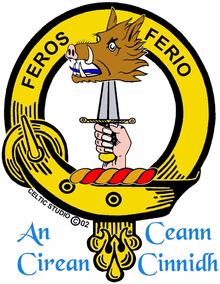 Chisholm Coat of Arms: Family Clan Crest, Motto – Celtic Studio