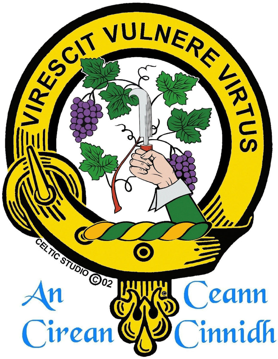 Burnett Coat of Arms: Family Clan Crest, Motto – Celtic Studio