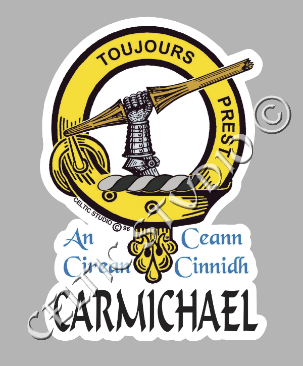 Carmichael Crest Tattoos