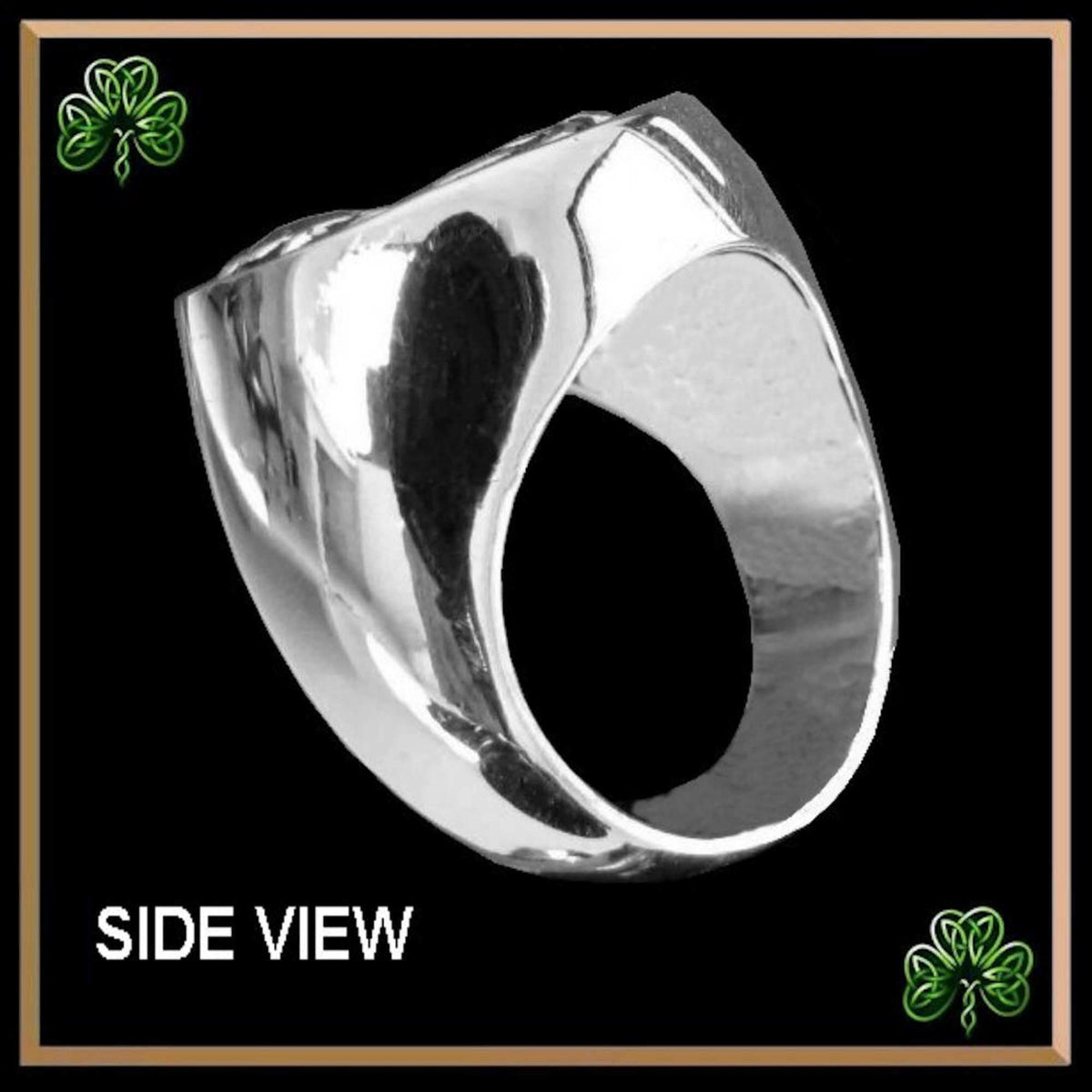 Wills Irish Coat of Arms Gents Ring IC100 – Celtic Studio