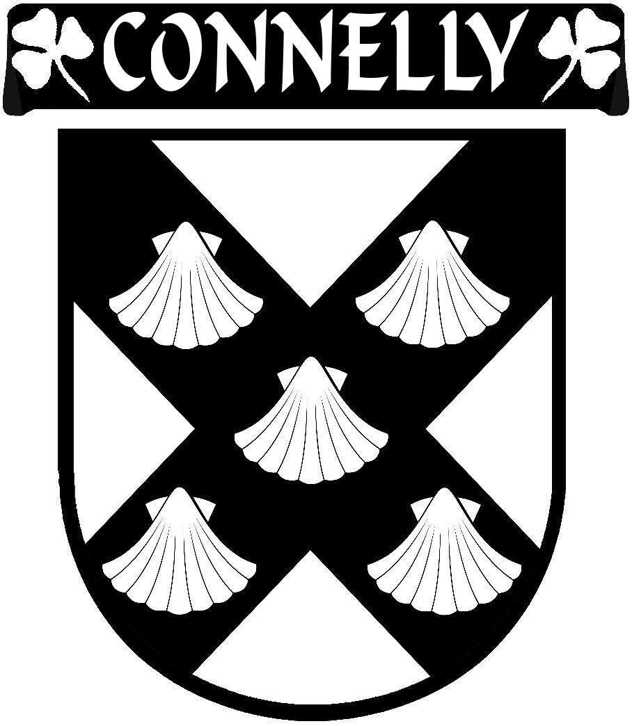 Connelly Irish Coat of Arms Disk Kilt Pin – Celtic Studio