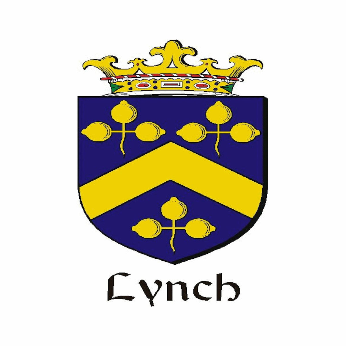 Lynch Irish Coat of Arms Regular Buckle – Celtic Studio