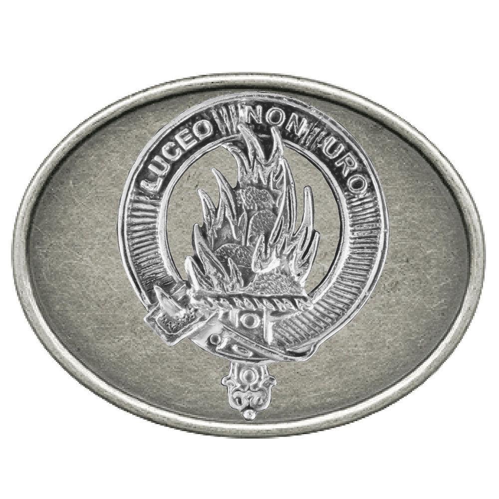 MacKenzie Clan Crest Regular Buckle – Celtic Studio