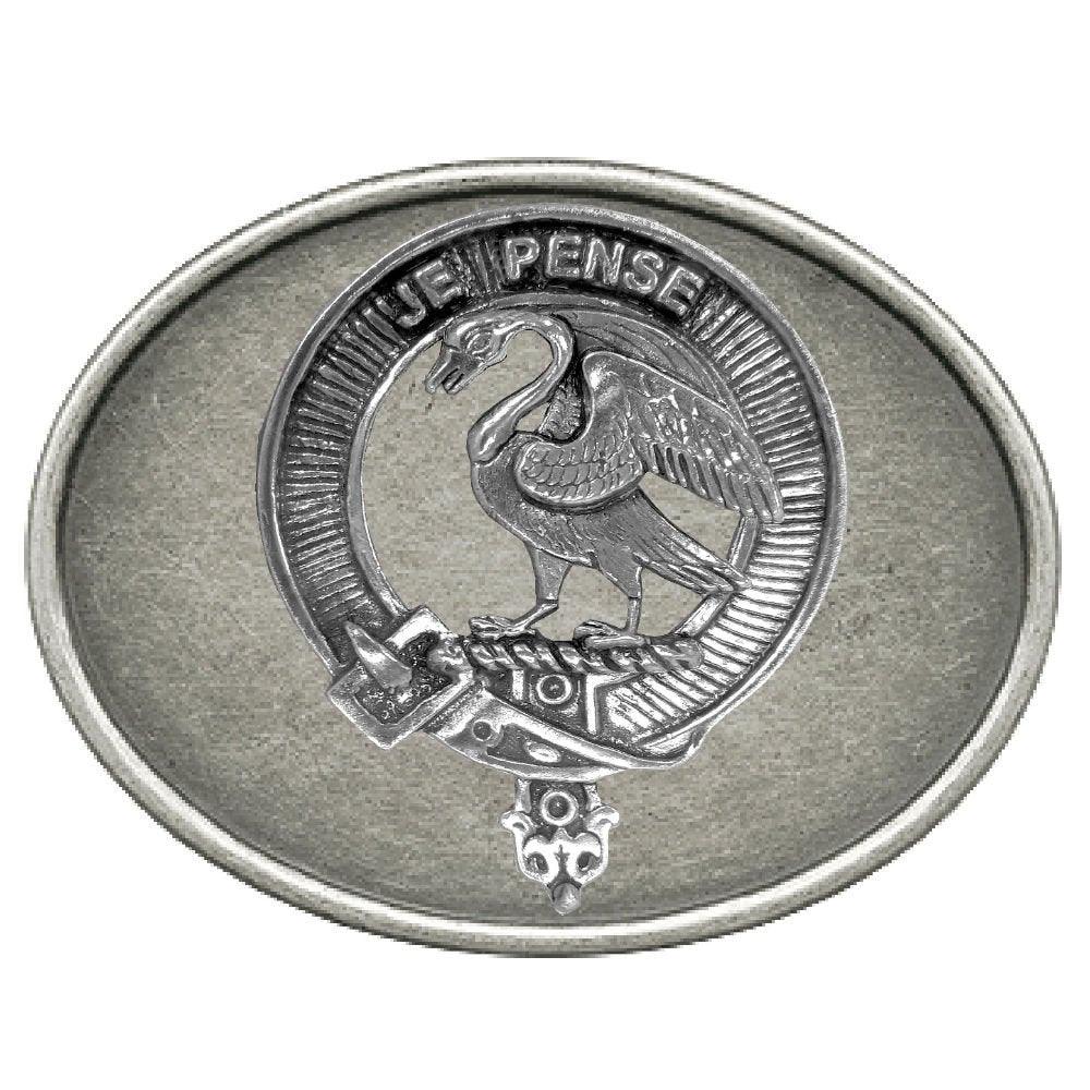 Wemyss Clan Crest Regular Buckle – Celtic Studio