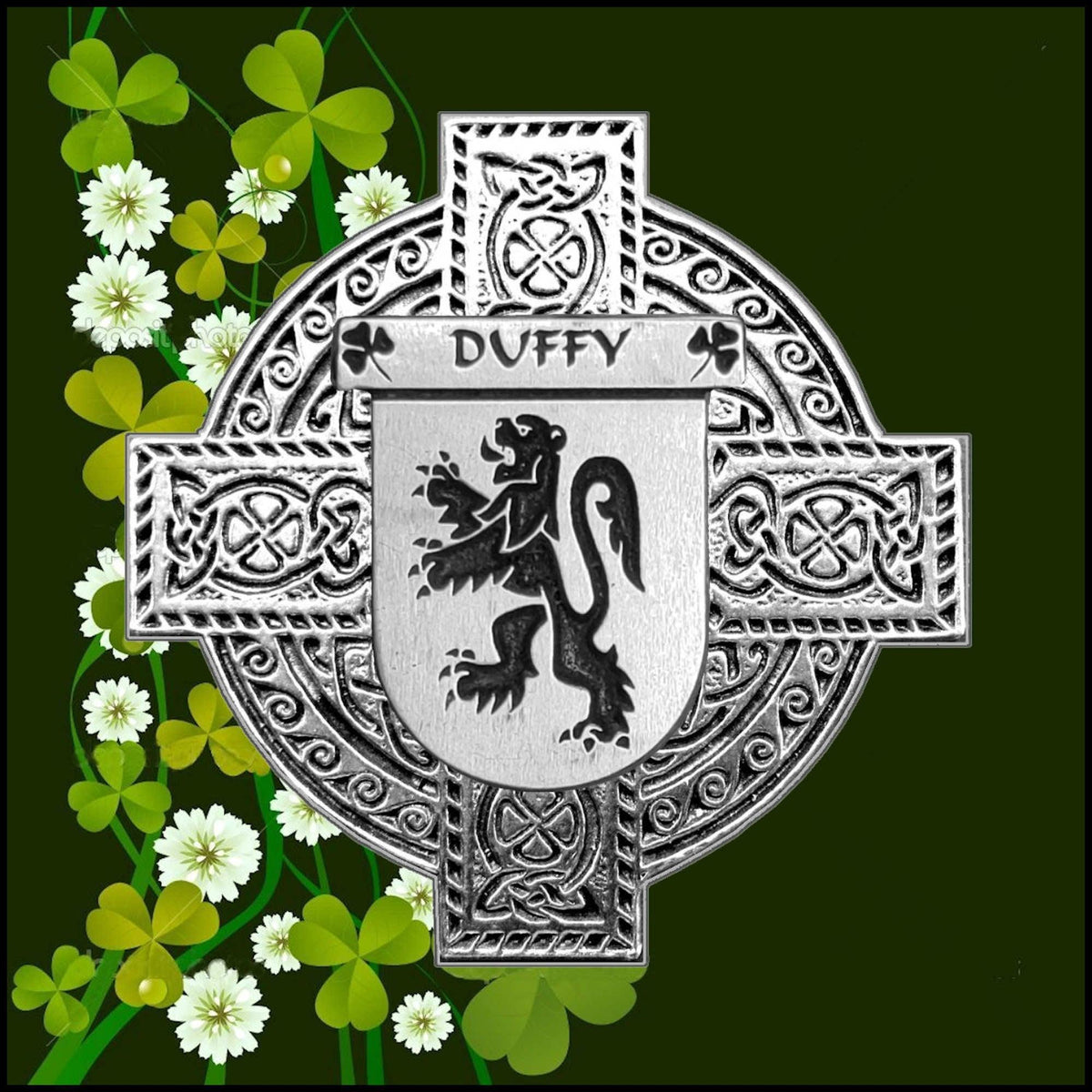Duffy Irish Dublin Coat of Arms Badge Decanter – Celtic Studio