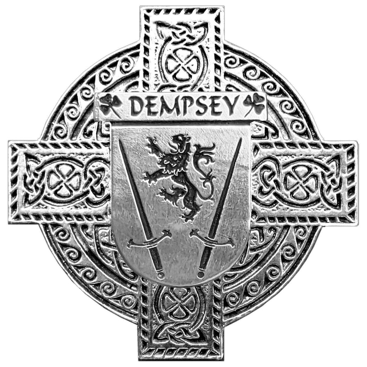 Dempsey Irish Coat Of Arms Badge Stainless Steel Tankard – Celtic Studio