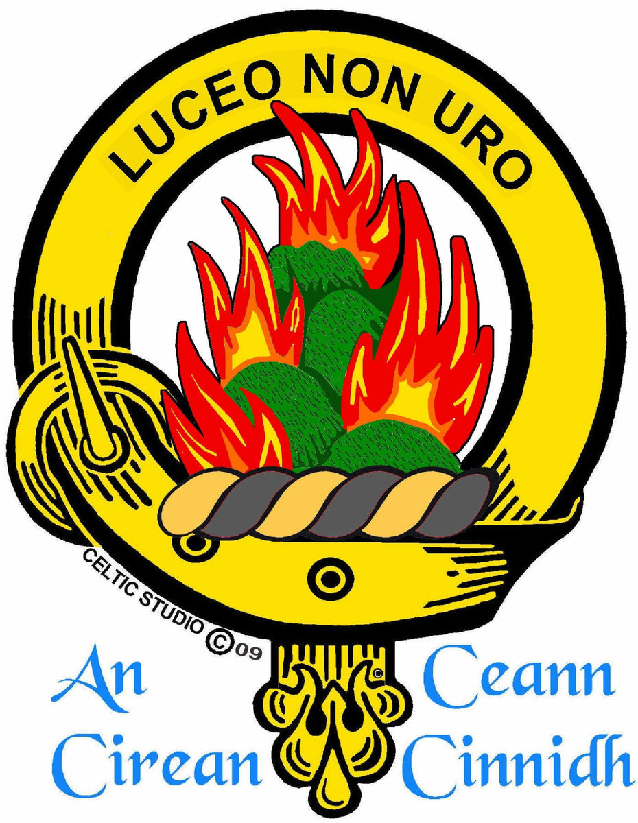 MacKenzie Scottish Clan Crest Money Clip – Celtic Studio