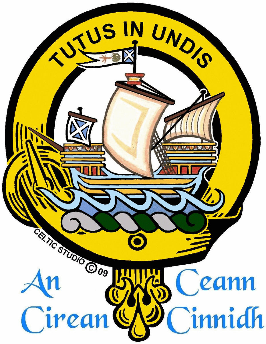 Wood Interlace Clan Crest Sgian Dubh, Scottish Knife – Celtic Studio