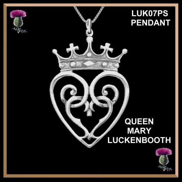 Scottish Luckenbooth Pendant Large Queen Mary – Celtic Studio